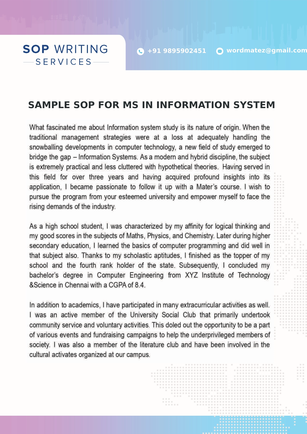 Sample information system1